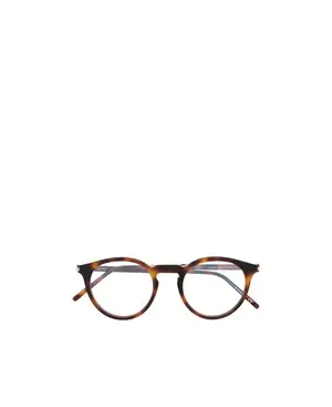 Saint Laurent Round Frame Eyeglasses - Multicolor