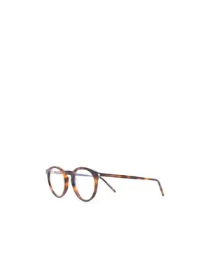 Saint Laurent Round Frame Eyeglasses - Multicolor