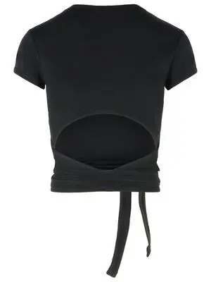 DIESEL® Bunny Tail S-1" T-shirt With Oval D Logo Detail - No