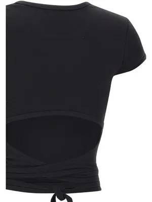 DIESEL® Bunny Tail S-1" T-shirt With Oval D Logo Detail - No