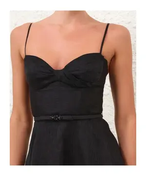 Zimmermann Luna Structured Midi Dress