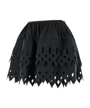 Blumarine Layered Mini Skirt