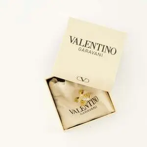 Valentino Garavani Embellished Ovalette Ring