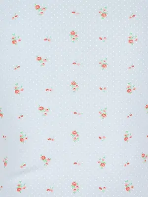 Prada Floral Print Tank Top - Blue