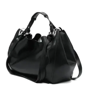 DIESEL® Knot D Top Handle Shoulder Bag - Black
