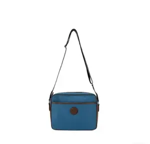 Dunhill Logo Cross Body Bag - Blue