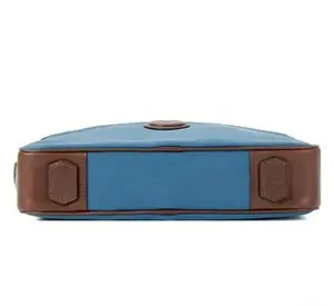 Dunhill Logo Cross Body Bag - Blue