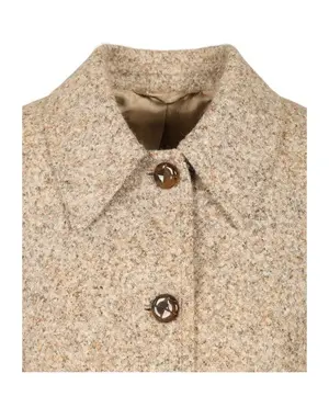 BLAZÉ MILANO Long Sleeved Belted Speckled Jacket
