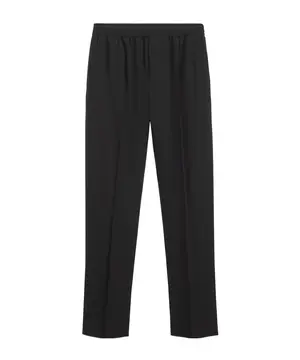 Dior Tailored Track Pants With Elasticated Waistband - Black