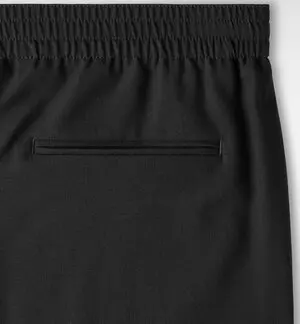 Dior Tailored Track Pants With Elasticated Waistband - Black