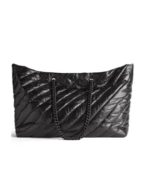 Balenciaga Crush Large Quilted Tote Bag