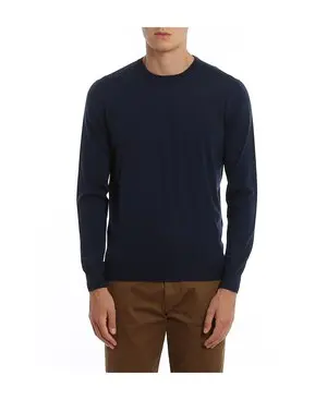DRUMOHR Crewneck Long-sleeve Knitted Sweater - Black