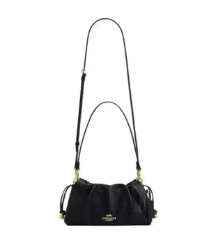 COACH Logo Quilted Leather Shoulder Bag