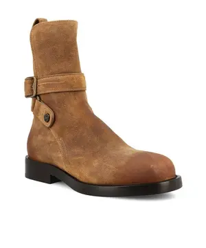 Burberry Buckled Ankle Boots