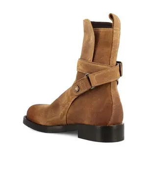 Burberry Buckled Ankle Boots