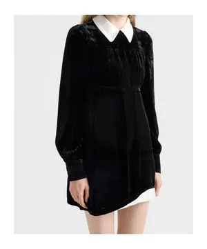 Prada Velvet Mini Dress