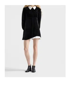 Prada Velvet Mini Dress