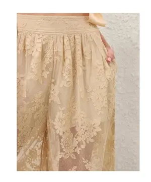Zimmermann Hypnotic Lace Harem Pants - Cream