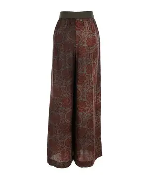 UMA WANG Pansy" Wide-leg Trousers - Red