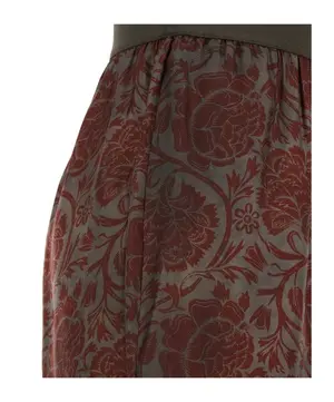 UMA WANG Pansy" Wide-leg Trousers - Red