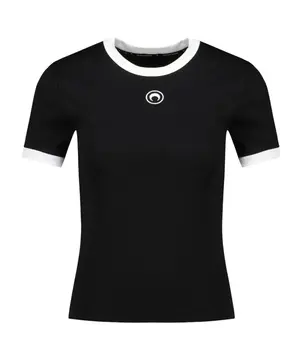 MARINE SERRE Moon Logo Jersey T-shirt