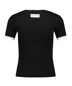 MARINE SERRE Moon Logo Jersey T-shirt