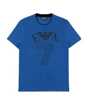 EA7 Logo T-shirt With Round Neck