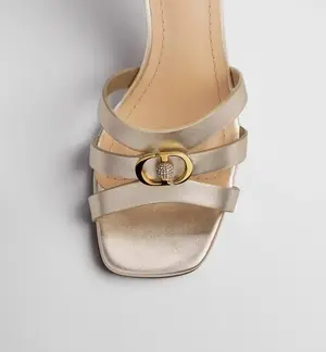 Dior Heeled Slide Sandals