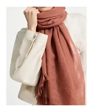 Brunello Cucinelli Frayed Edge Scarf