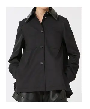 Sportmax Boxy Collar Jacket - Black