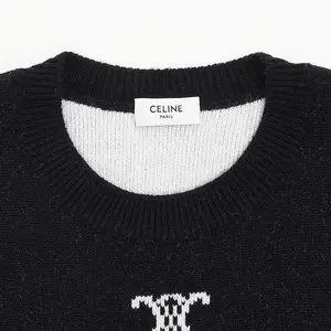 Celine Crewneck Cashmere Sweater