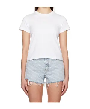 Alexander Wang Regular Fit Crewneck T-shirt - White
