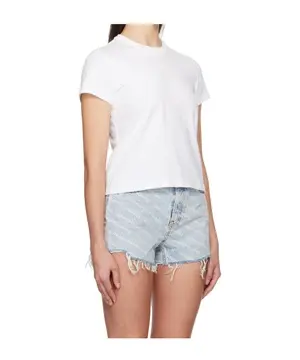 Alexander Wang Regular Fit Crewneck T-shirt - White