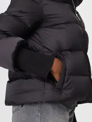 Add Short Hooded Down Jacket