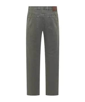 Zegna City Straight-leg Jeans - Black