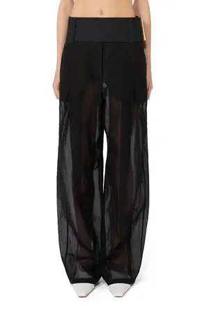 Sportmax Ferito Wide-leg Pants
