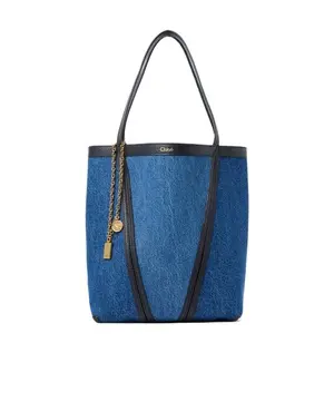 Chloé Double-handled Tote Bag - Ash Blue