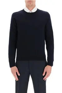DRUMOHR Long Sleeved Crewneck Jumper - Black