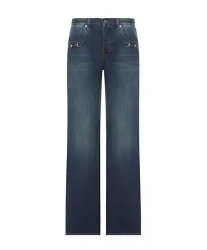 Gucci Horsebit Straight-leg Jeans