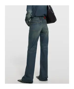 Gucci Horsebit Straight-leg Jeans