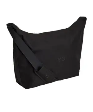 Y3 Logo Detailed Zipped Tote Bag