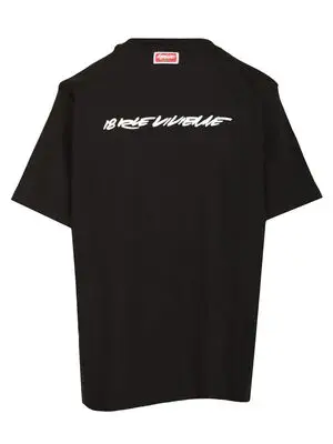 Kenzo Logo Printed Crewneck T-shirt