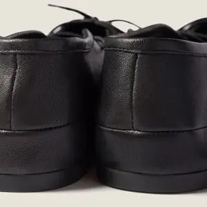 Miu Miu Nappa Leather Ballerinas - Black