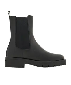 FERRAGAMO Chelsea Boots In Kid Leather