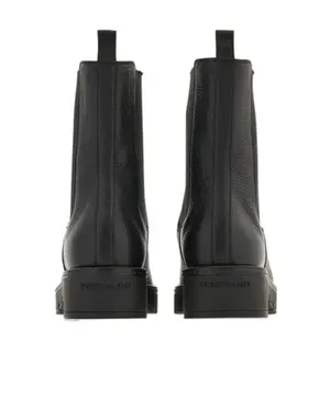 FERRAGAMO Chelsea Boots In Kid Leather