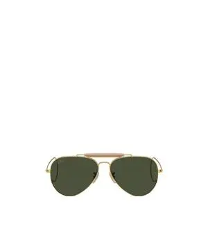 Ray-ban Outdoorsman Aviator Frame Sunglasses - Black