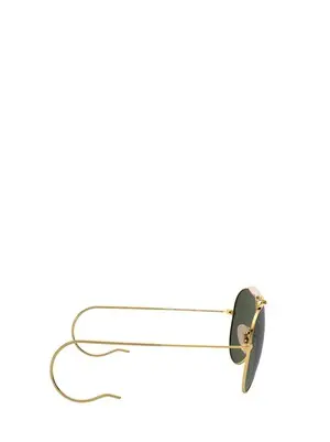 Ray-ban Outdoorsman Aviator Frame Sunglasses - Black