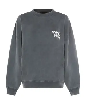ANINE BING Lettering Print Sweatshirt