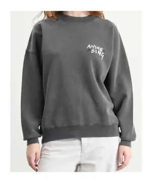 ANINE BING Lettering Print Sweatshirt