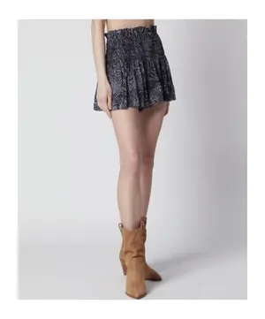 Isabel Marant Étoile Printed Ruffled Shorts